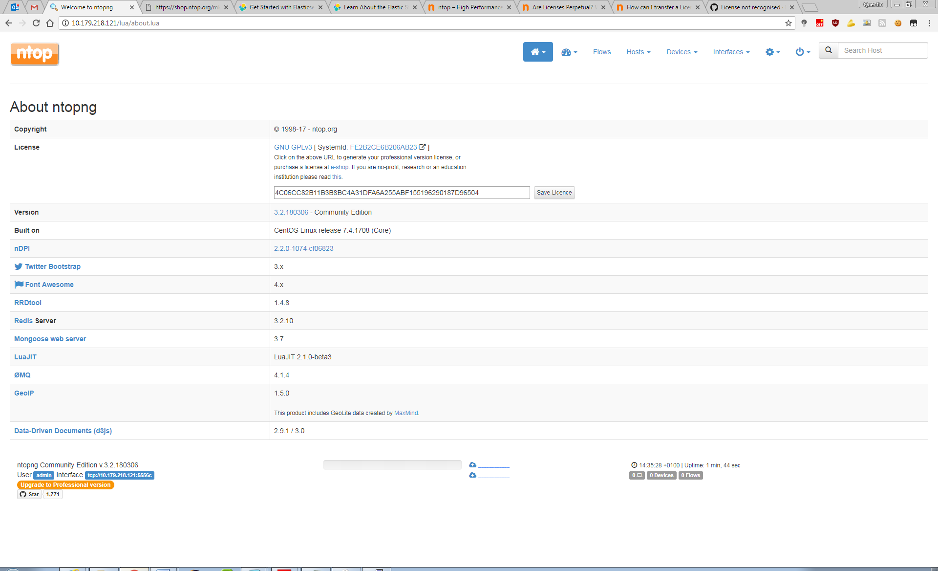 ntopng license not working · Issue #1686 · ntop/ntopng · GitHub