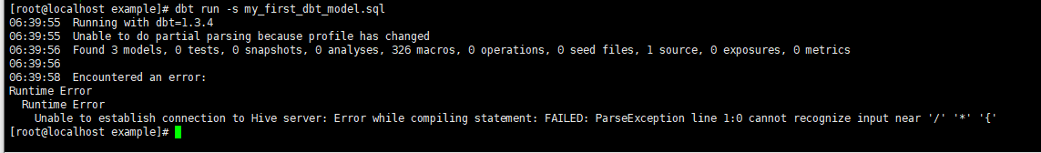 dbt-hive can only connect to default database · Issue #73 · cloudera ... dbt-hive can only connect to default database · Issue #73 · cloudera ...