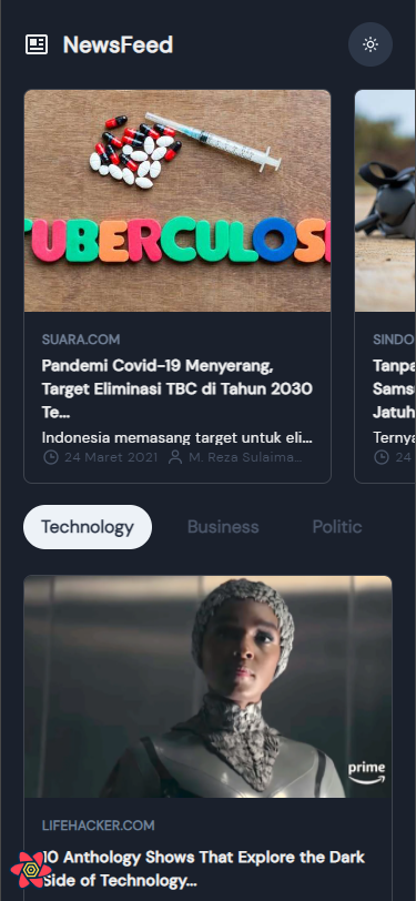 Github Mhmdbhsknewsfeed Simple Newsfeed App For Wegodev Monthly Challenge 