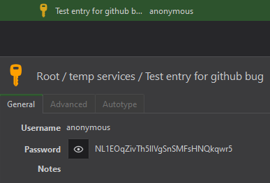 Inconsistent password preview font · Issue #5432 · keepassxreboot ...