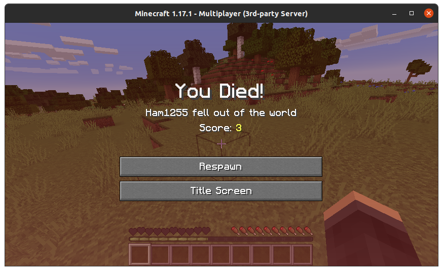 Kick issue if player stays at death screen without respawning · Issue ...