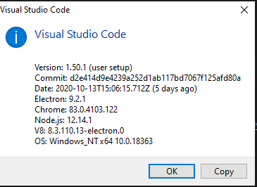Failed to rebuild native modules · Issue #16 · ibmdb/vscode-extension · GitHub