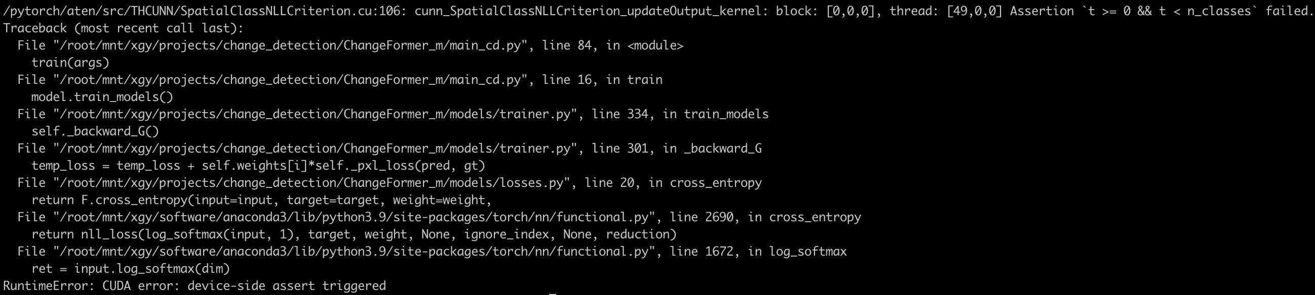 How to train more classes label instead of two？ · Issue #29 · wgcban/ChangeFormer · GitHub