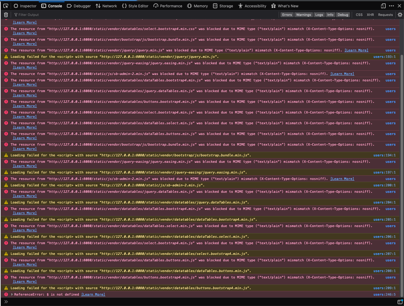 Provided web interface is unusable · Issue #102 · drakkan/sftpgo · GitHub