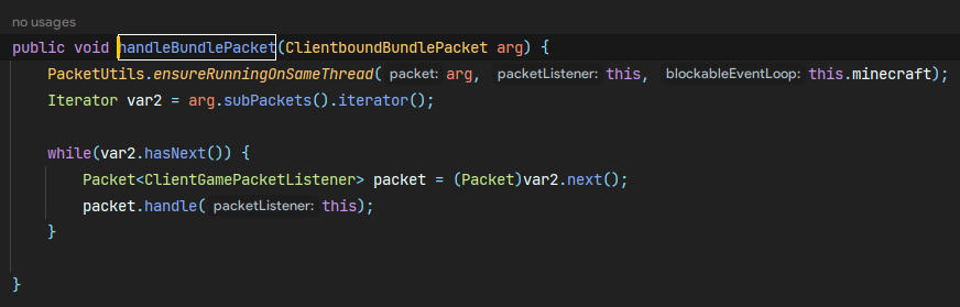 [1 19 4] Custom Payload Packets Don T Work Inside Of Bundled Packets · Issue 9390