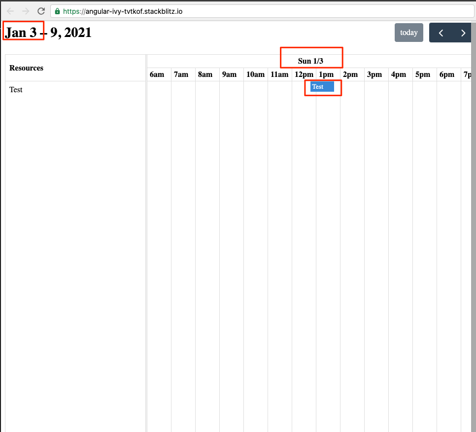 Header day labels displayed out of order · Issue #6053 · fullcalendar/fullcalendar · GitHub