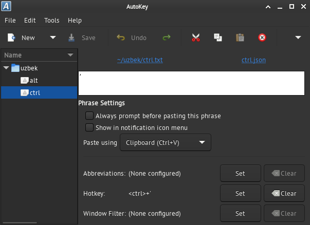 Phrase insertion with keybinding works too slow · Issue #695 · autokey/autokey · GitHub