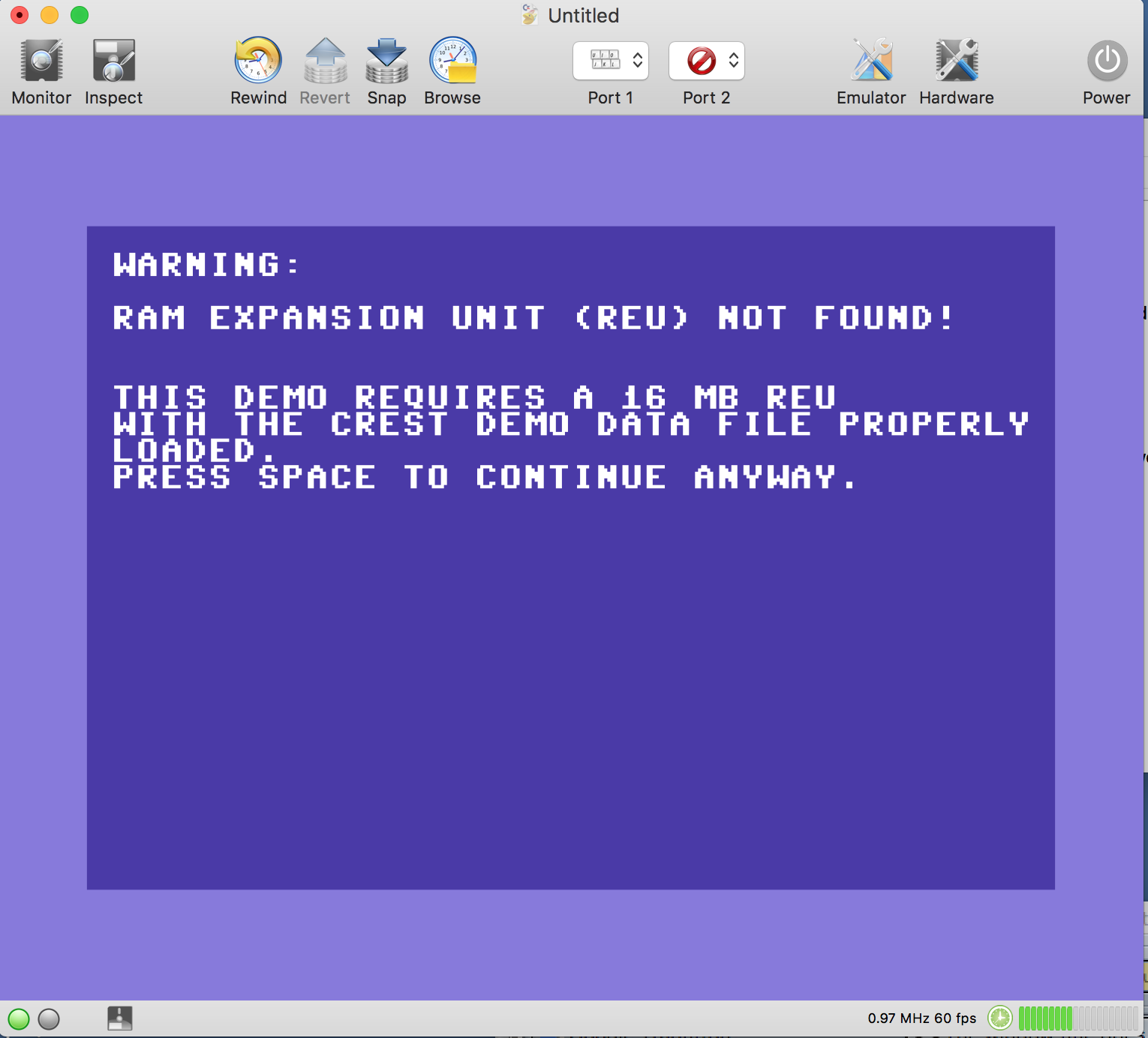 Ram Expansion Unit (REU) and geoRAM · Issue #341 · dirkwhoffmann/virtualc64 · GitHub