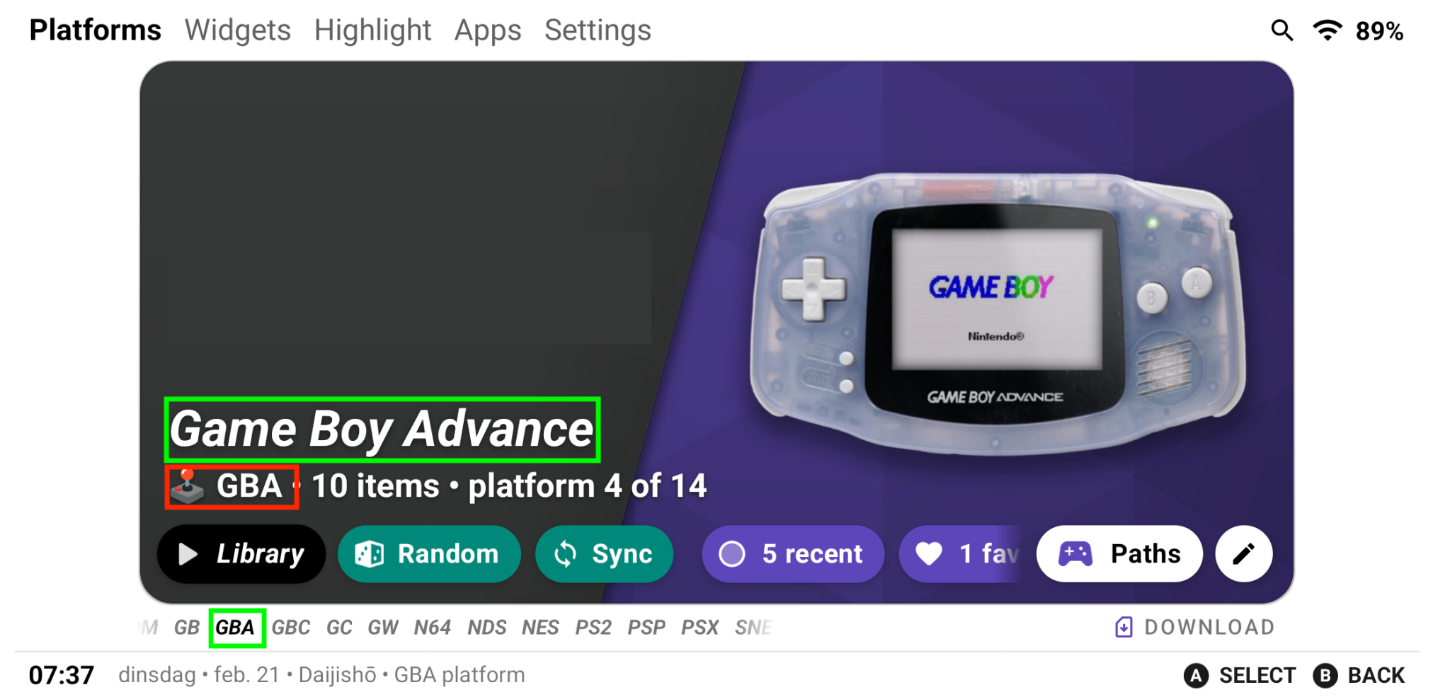 Platform title is currently shown 3 times on screen. · Issue #230 · TapiocaFox/Daijishou · GitHub
