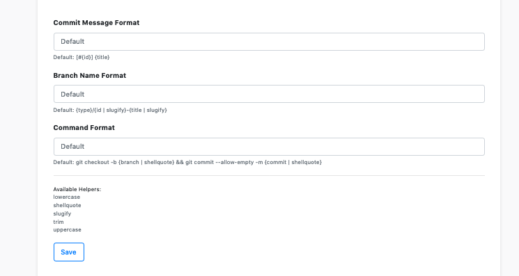 Configurable branch name prefix "feature/" · Issue #134 · bitcrowd/tickety-tick · GitHub