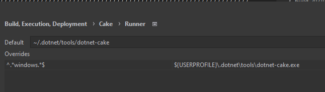 Cake Tasks window not working on linux · Issue #99 · cake-build/cake-rider · GitHub