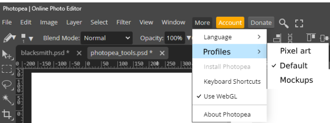 User defined settings/profiles · photopea photopea · Discussion #5923 ...