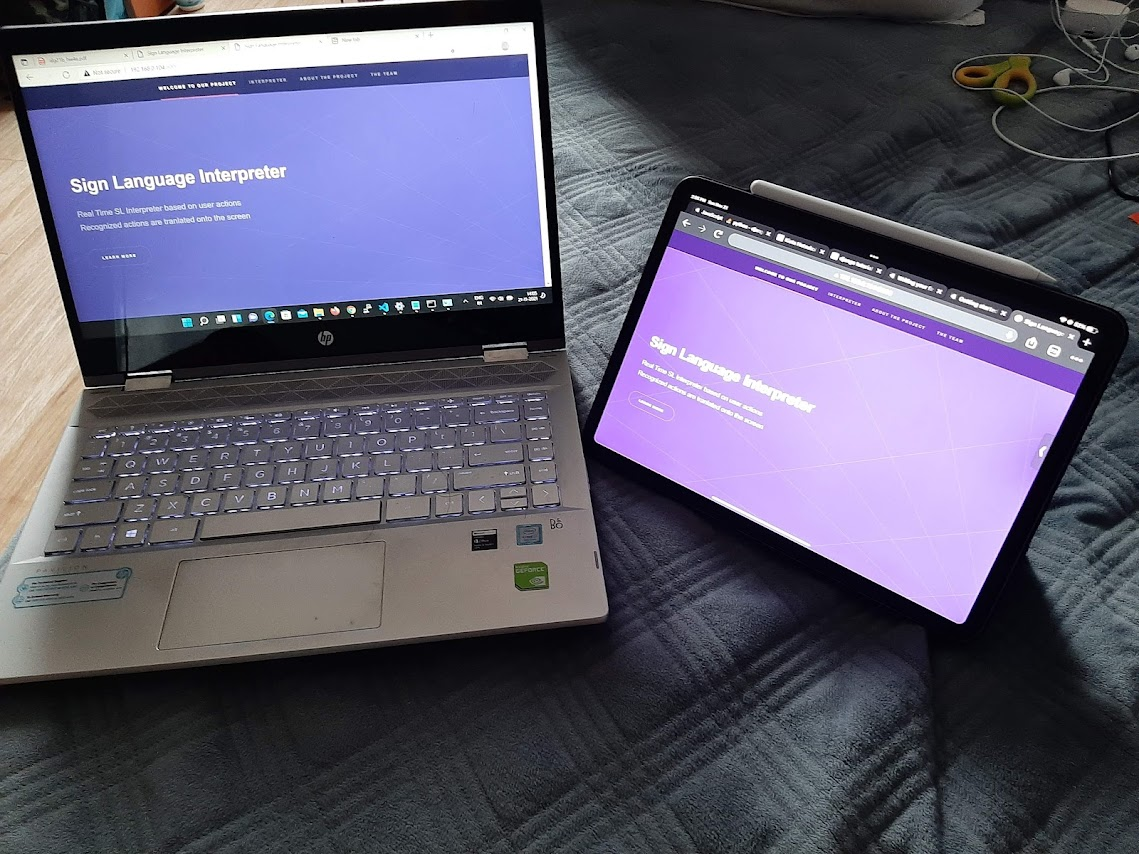 GitHub - Hruthvik/Signlanguagetranslatorwebpage