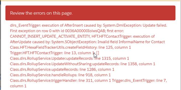 Rollup count of events on contact errors out · Issue #655 · SFDO-Community/declarative-lookup ...