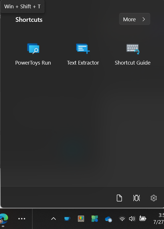 Shortcuts in system tray only show some selected Powertoys on click · Issue #27661 · microsoft ...