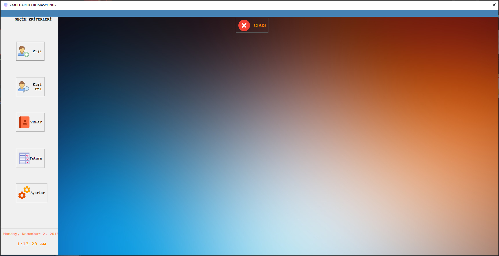 GitHub - muratonay1/Muhtarlik-Yonetim-Sistemi: Nesne Tabanlı ...