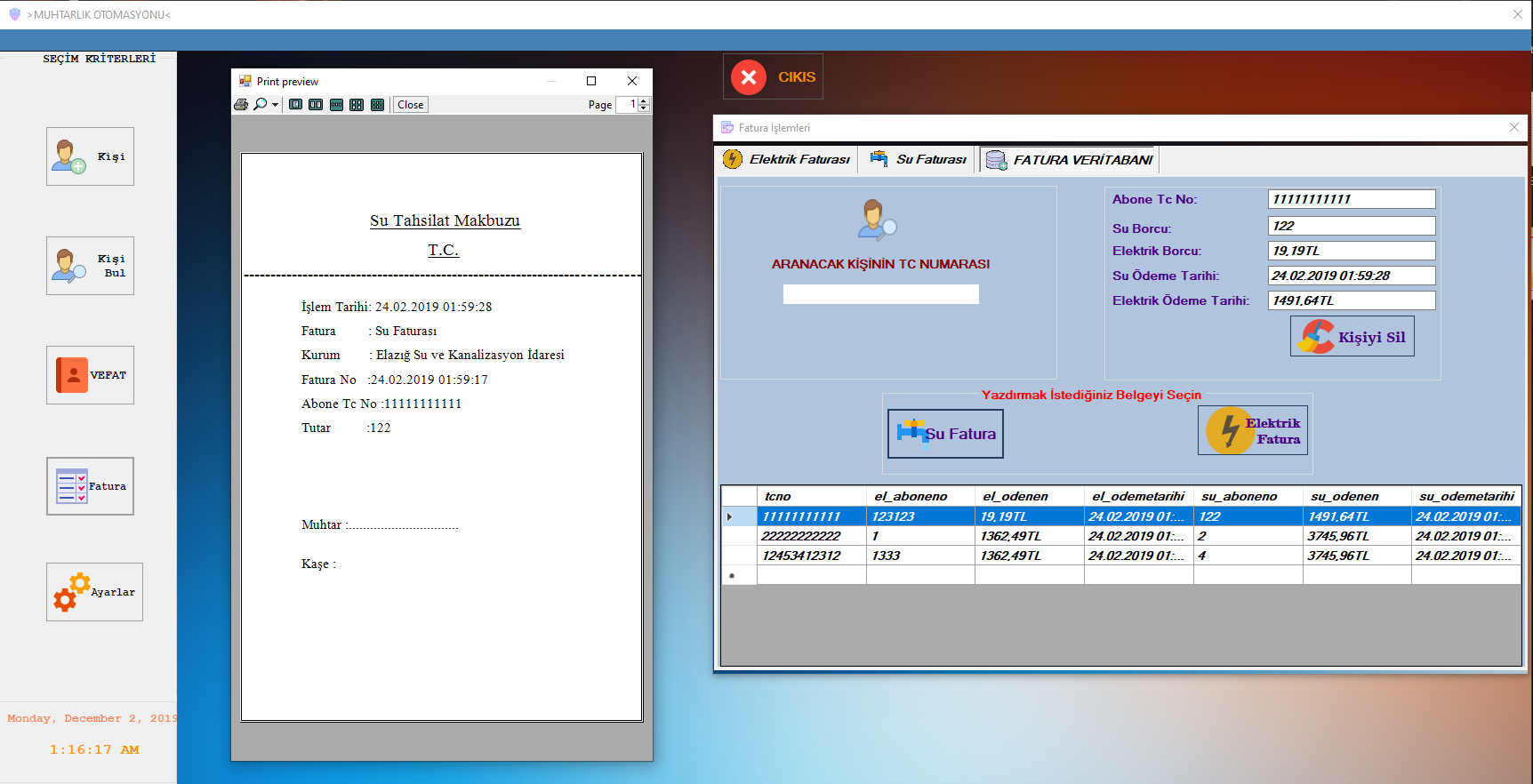 GitHub - muratonay1/Muhtarlik-Yonetim-Sistemi: Nesne Tabanlı ...