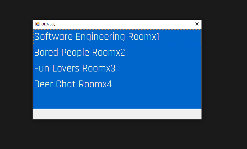 GitHub - muratonay1/Amateur-Chat-App-with-Desktop: C# ve web service ile yaptığım masaüstü ...