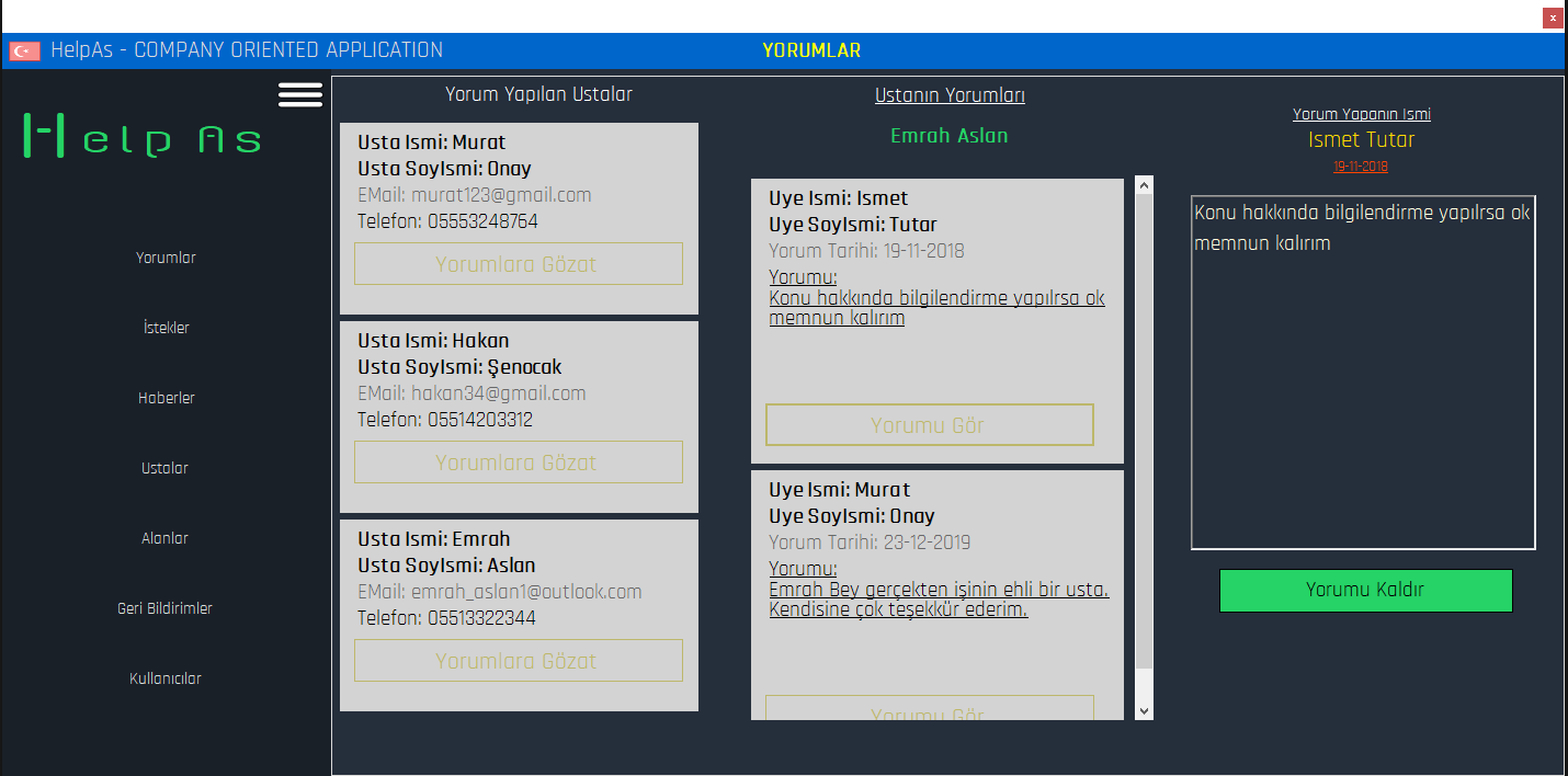 GitHub - muratonay1/-Search-technician-ADMIN-PANEL: Bitirme Projesi Yönetim Uygulaması
