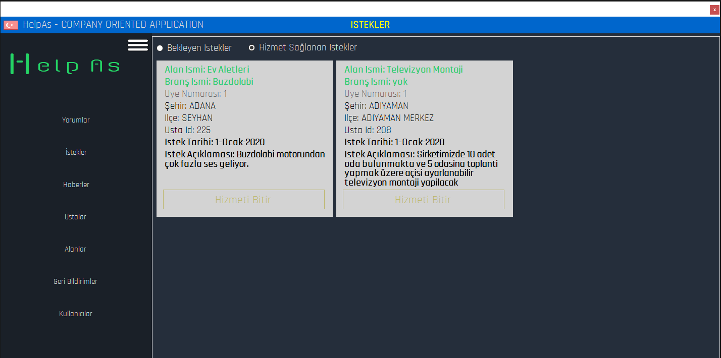 GitHub - muratonay1/-Search-technician-ADMIN-PANEL: Bitirme Projesi Yönetim Uygulaması