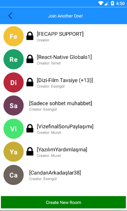 GitHub - muratonay1/React-Native-OnetoOne-and-Group-Chat: Enjoy the Chat!
