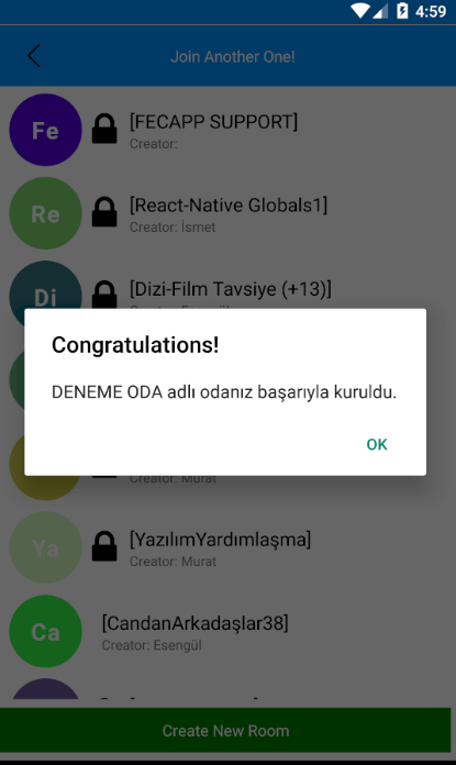 GitHub - muratonay1/React-Native-OnetoOne-and-Group-Chat: Enjoy the Chat!
