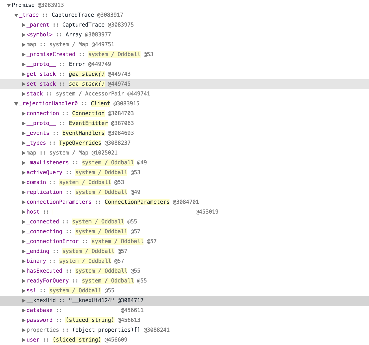 memory leak on pool connections · Issue #2657 · knex/knex · GitHub