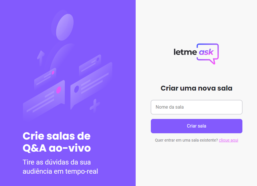 GitHub - ulaecio/letmeask-nlw-together: This is a project developed during the Next Level Week ...