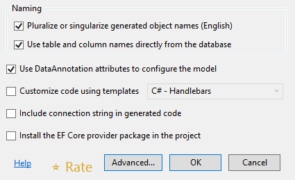 Table names broken in EF Core 7 Reverse Engineering · Issue #1594 · ErikEJ/EFCorePowerTools · GitHub