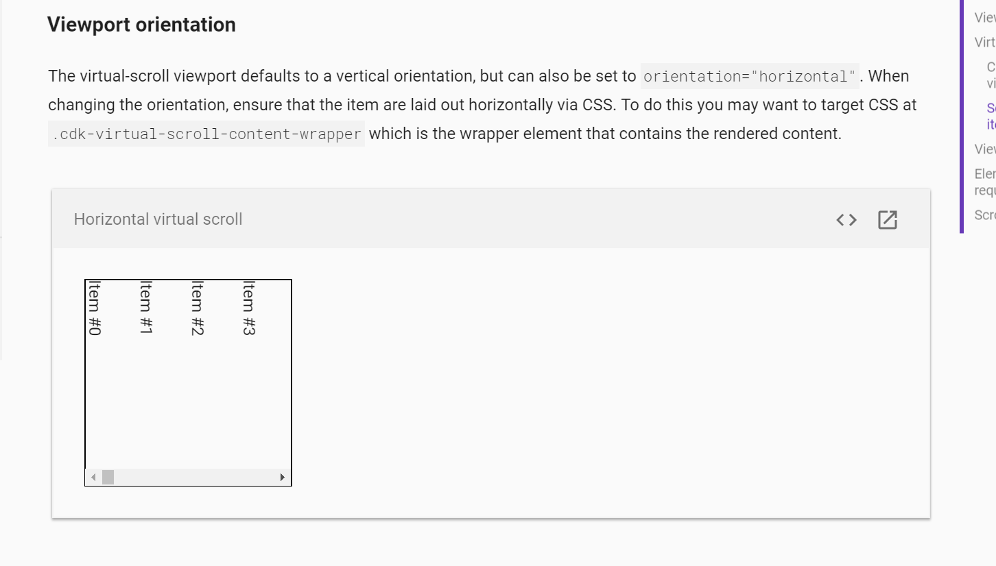 Virtual scroller should support horizontal virtualisation · Issue #7884 · primefaces/primeng ...