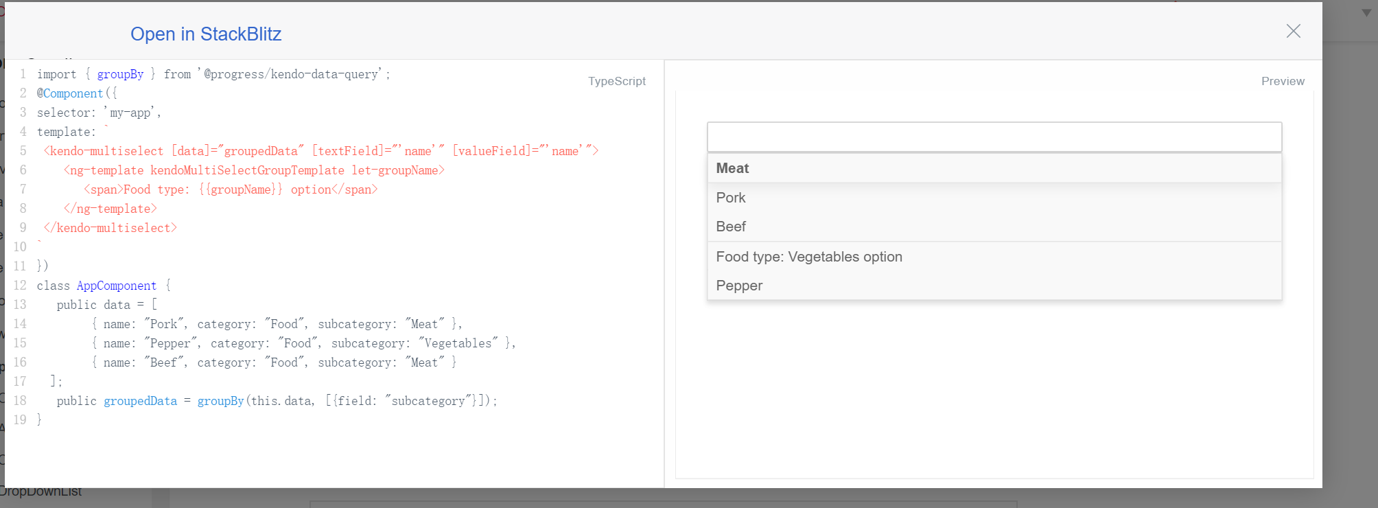 Kendo Muilt Select - group template bugs · Issue #2454 · telerik/kendo-angular · GitHub