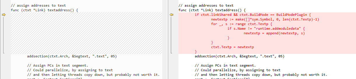attempt to support "go build -buildmode=plugin -linkshared". · Issue #45692 · golang/go · GitHub