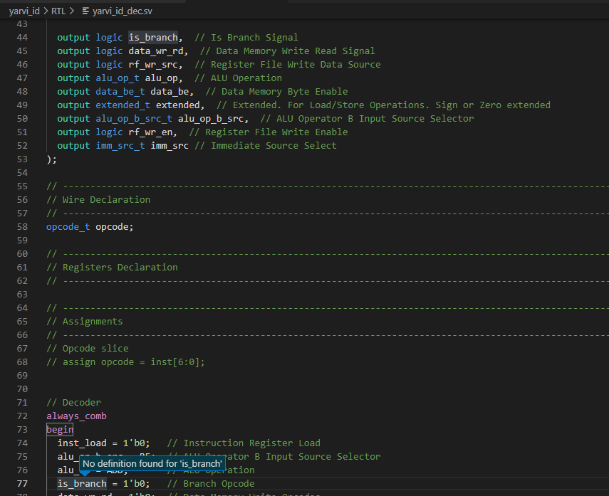 Go To Definition Not Working Issue 140 TerosTechnology vscode
