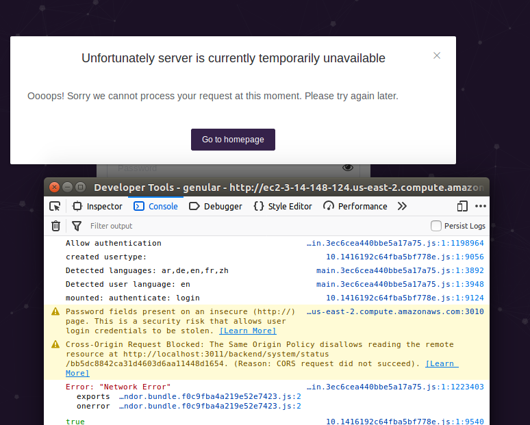 Remote Server Docker Support Issue 46 Genular Pandora Github