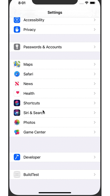 iOS13の設定アプリにつまずいた #Swift - Qiita