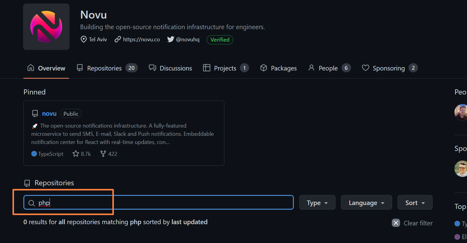Standardize the name of the SDK. Please · Issue #1189 · novuhq/novu · GitHub