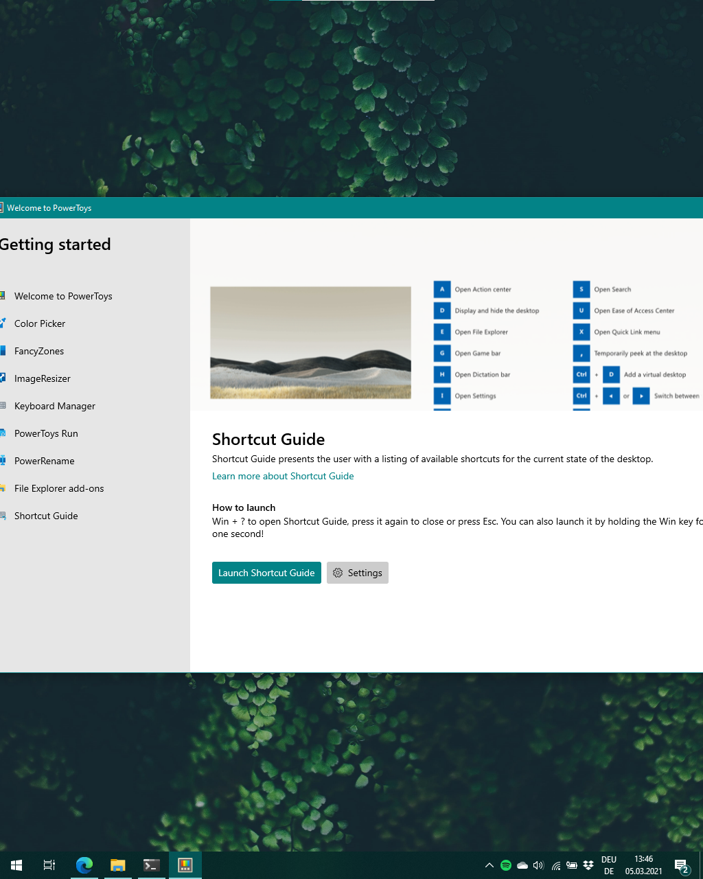 First Time Load Experience Window Is Too Wide · Issue 10063 · Microsoft Powertoys · Github