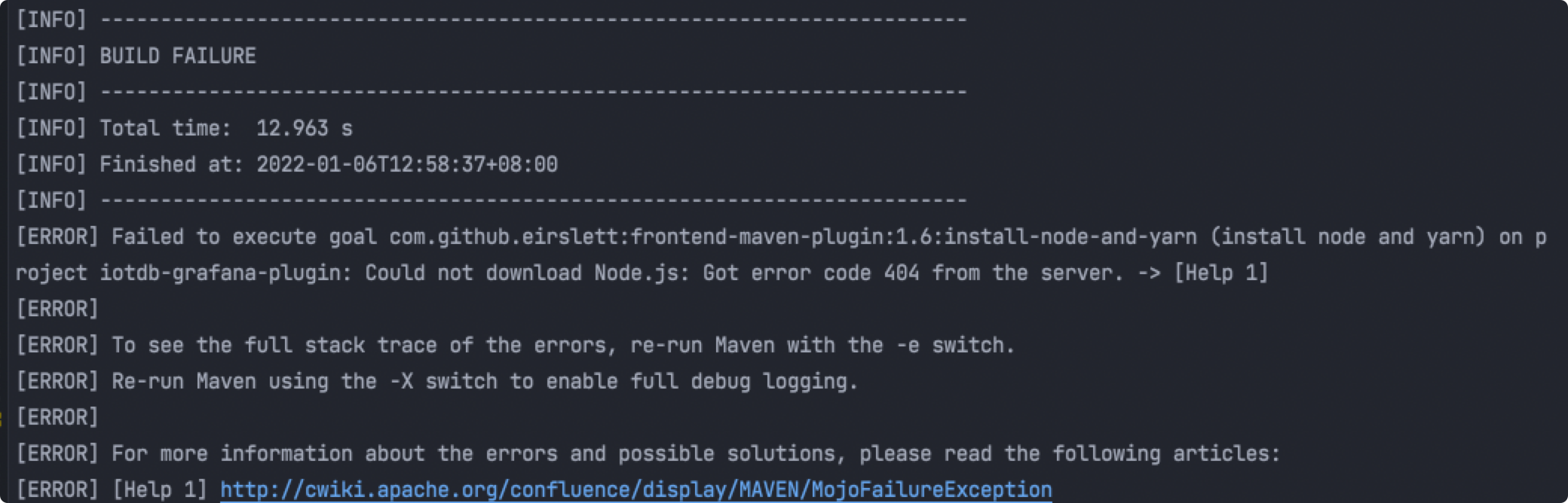 M1 with Arm jdk8 build failure · Issue #4715 · apache/iotdb · GitHub