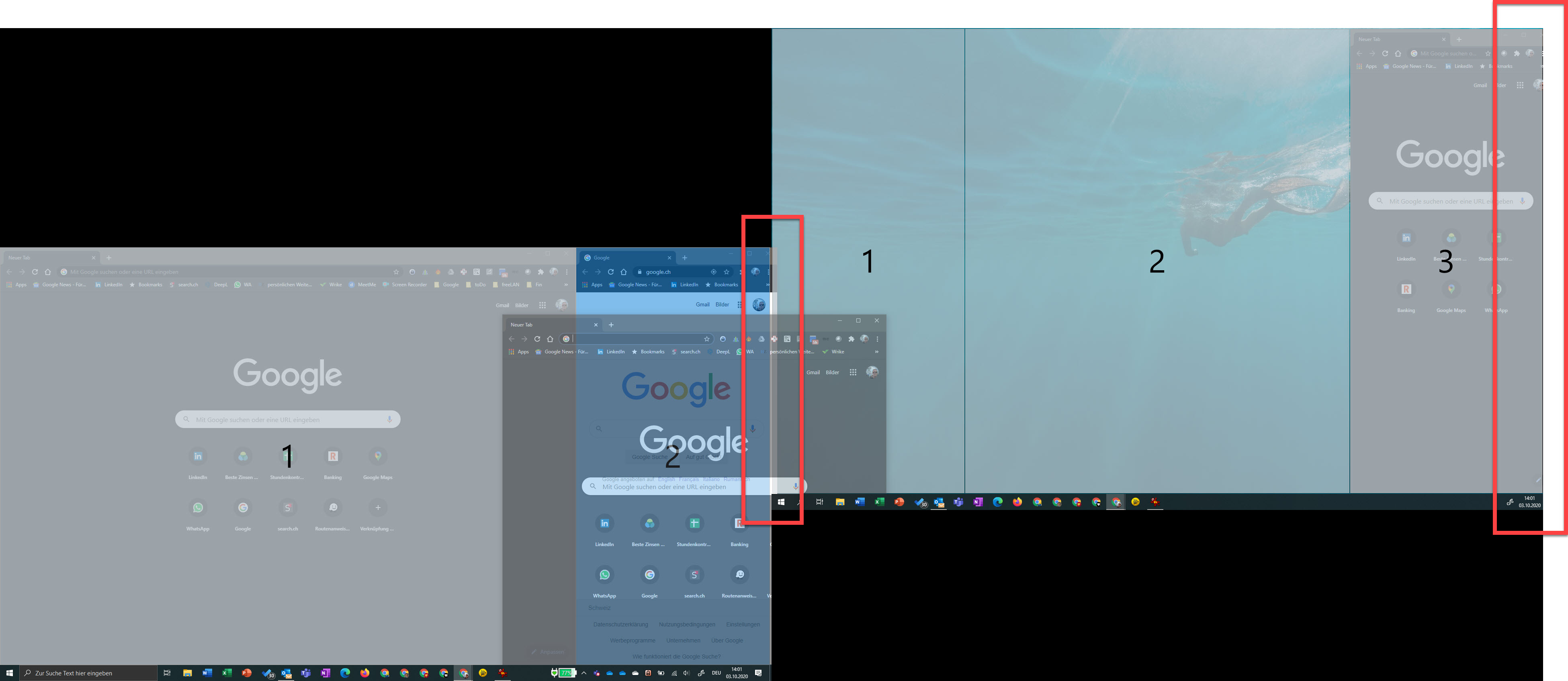 Fancy Zones do not display correctly (difference in zone created and ...