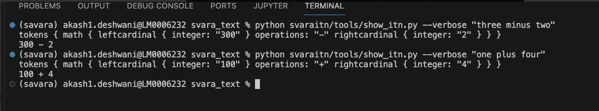 NeMo Text Processing: Addition of English Math ITN Support · NVIDIA ...