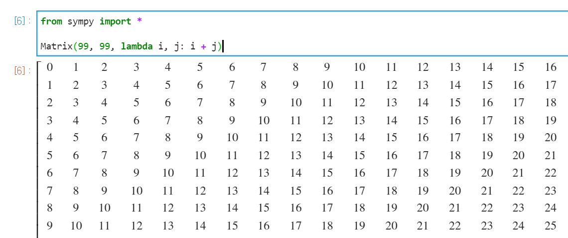 Having an option to truncate large array printing. · Issue #16251 · sympy/sympy · GitHub