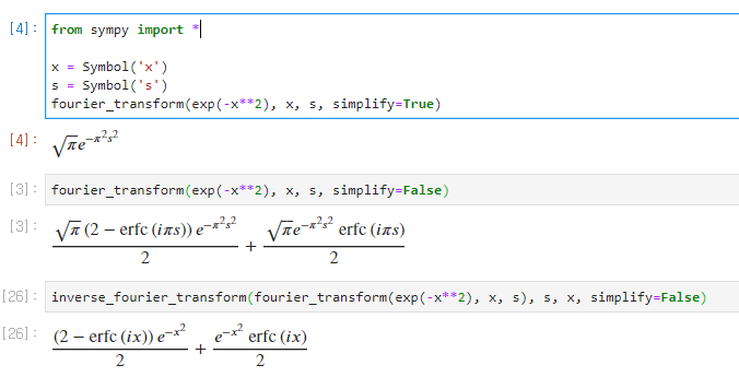 No Way To See Transform Function Weird Output From Fouriertransform · Issue 18549 · Sympy 3976