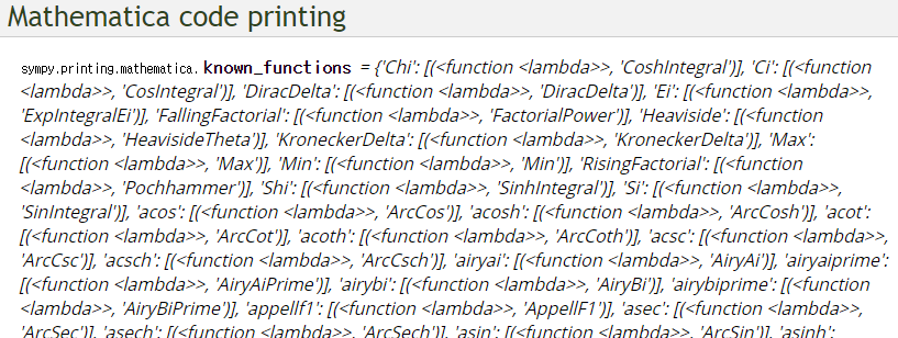 Remove autodata from printing docs · Issue #18580 · sympy/sympy · GitHub