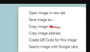 Copying image from Chrome pastes source URL instead of a copy of the ...