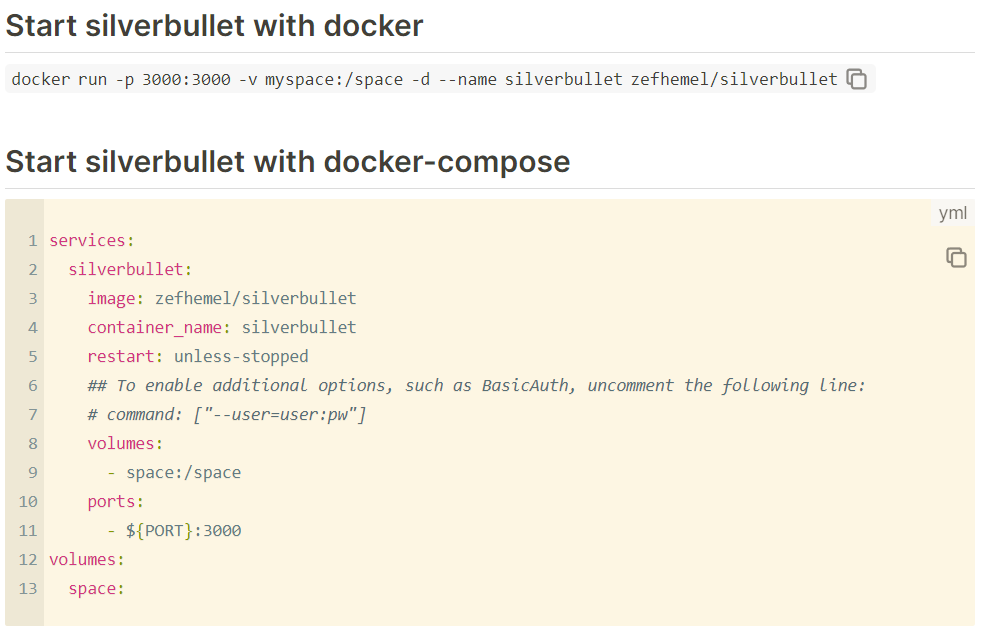 Feature request: Copy button for code snippets · Issue #345 · silverbulletmd/silverbullet · GitHub