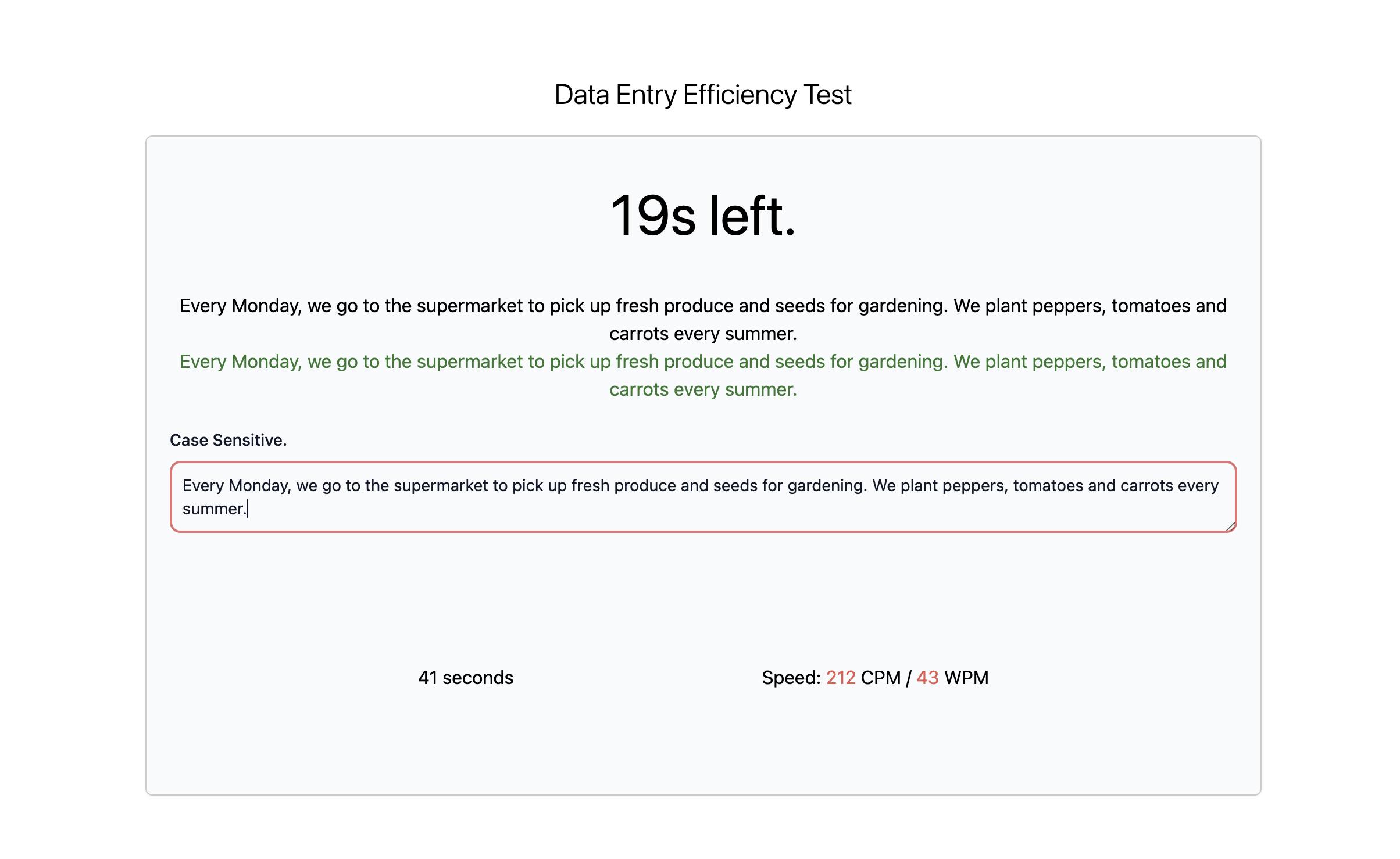 GitHub - dimeji-code/data-entry-efficiency-test: React program to test ...