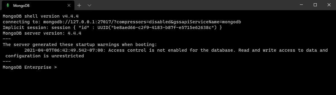 Line Break With Errors In Mongodb Shell · Issue 9756 · Microsoftterminal · Github