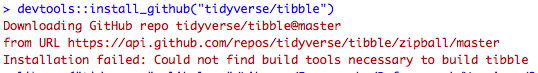 Unable to Install tribble Package · Issue #347 · tidyverse/tibble · GitHub