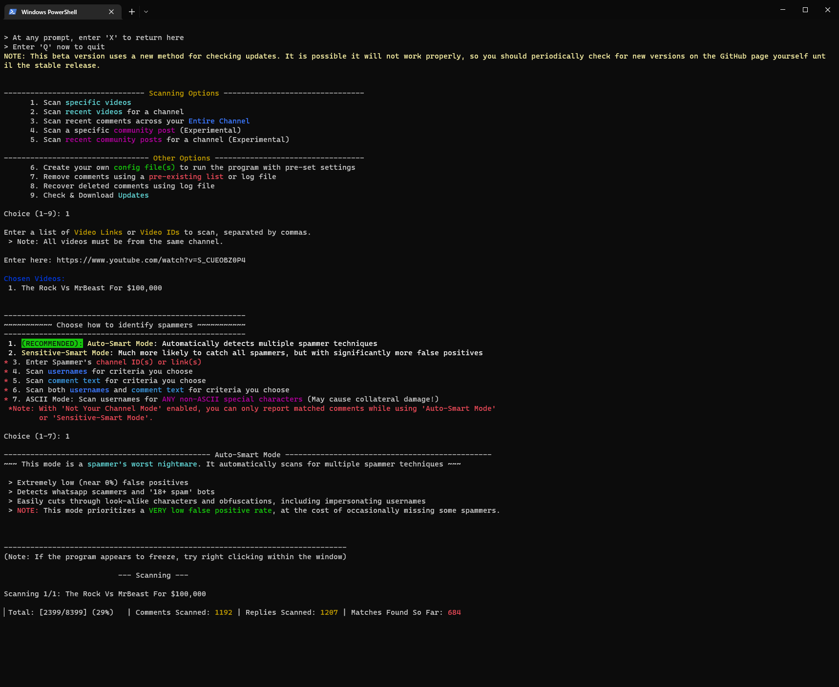 Ability to scan shorts · ThioJoe YT-Spammer-Purge · Discussion #956 ...