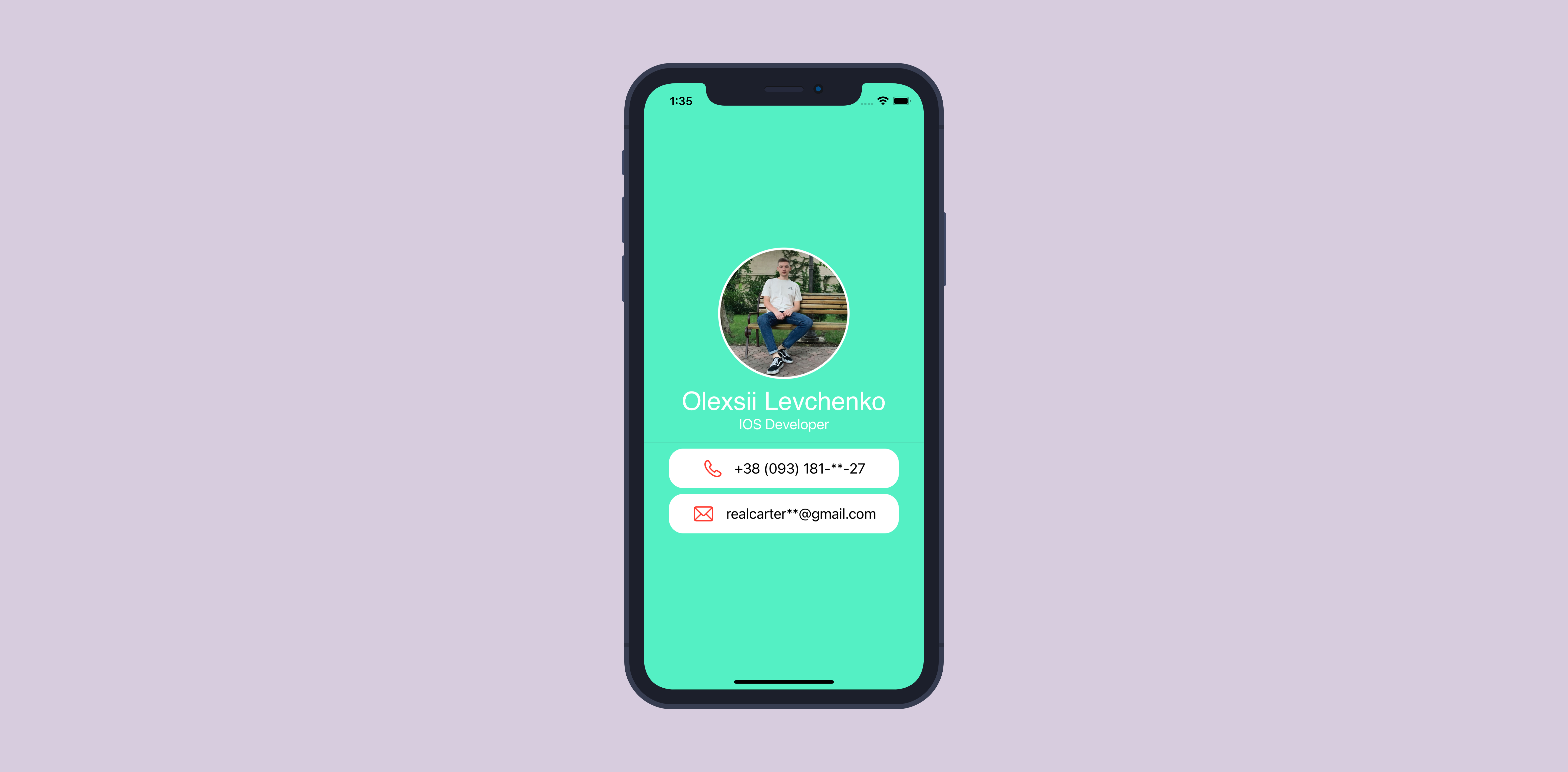 GitHub - xlevchenko/Business-Card-Design